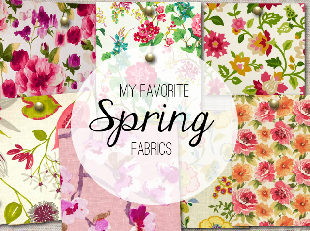 My Favorite Spring Floral Fabrics | House of Jade Interiors