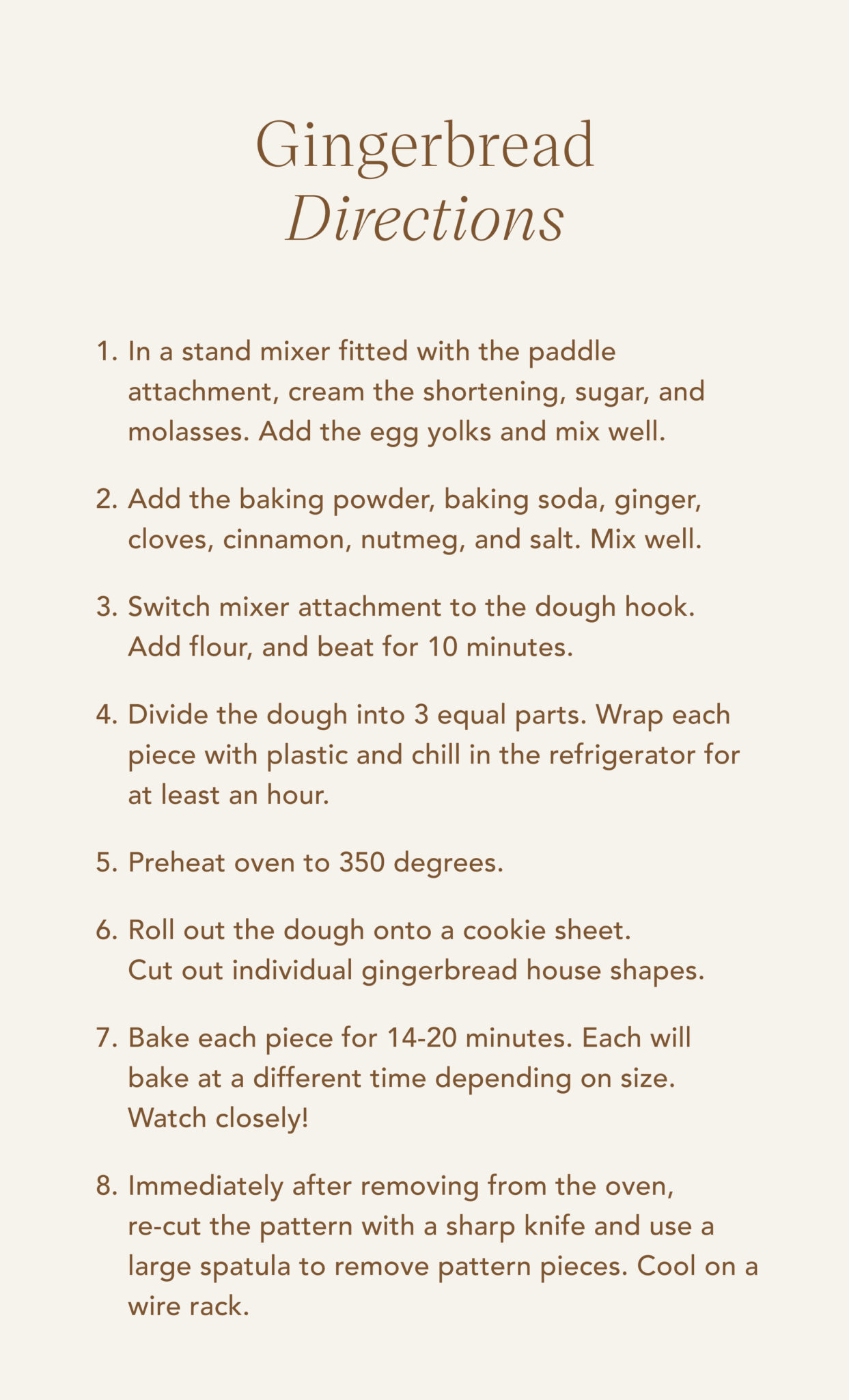 Grandma Dawn's Gingerbread House (+ Free Templates!) | House of Jade ...