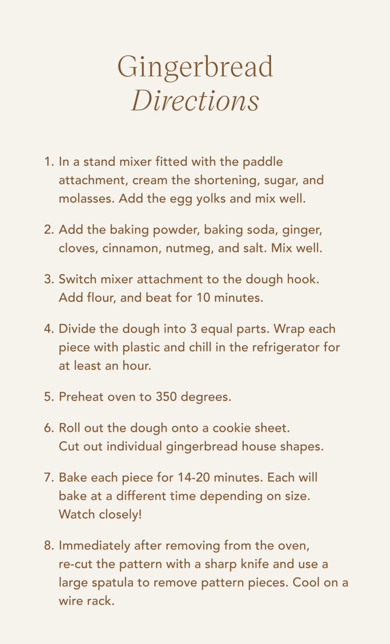 Grandma Dawn's Gingerbread House (+ Free Templates!) | House of Jade ...