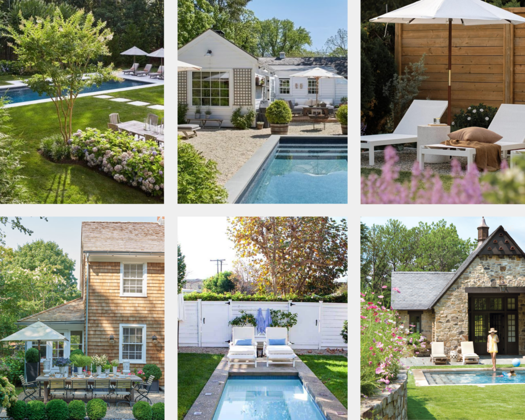 Creekside Colonial Backyard Plan with Endless Pools | House of Jade ...